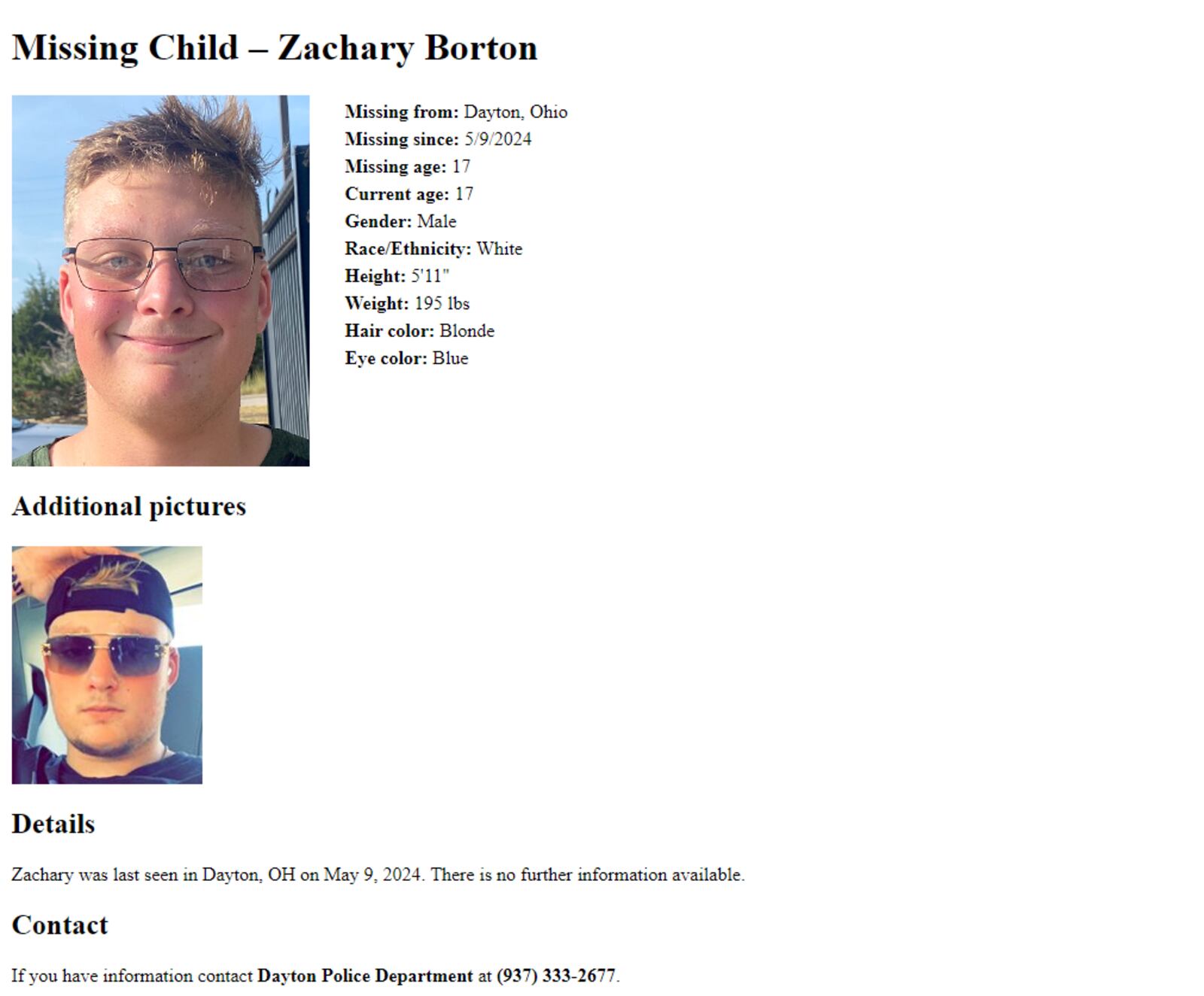 ‘Operation Homecoming:’ 32 missing children found in Ohio – WHIO TV 7 ...